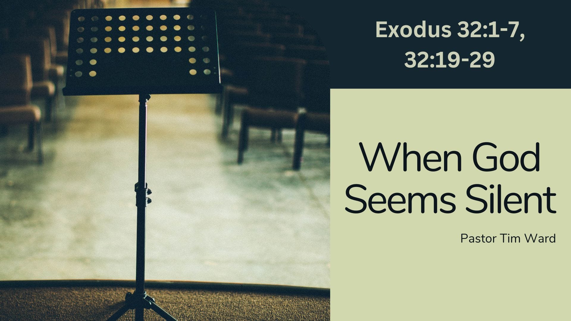 When God Seems Silent