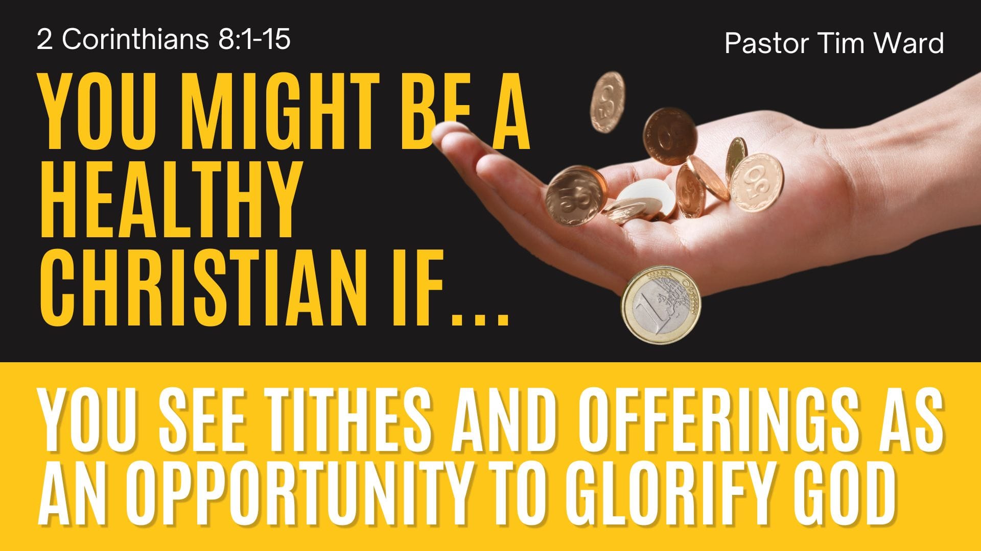 You Might Be a Healthy Christian If... You See Tithes and Offerings as ...