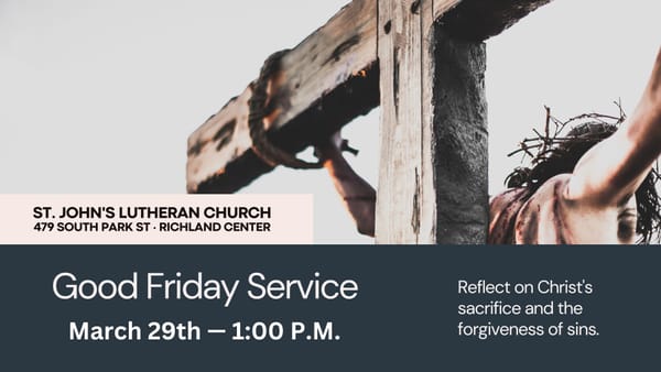 Community Good Friday Service